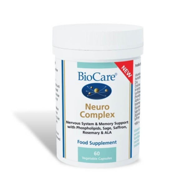 Helios Homeopathy - Shop - Biocare Neuro Complex 60 caps