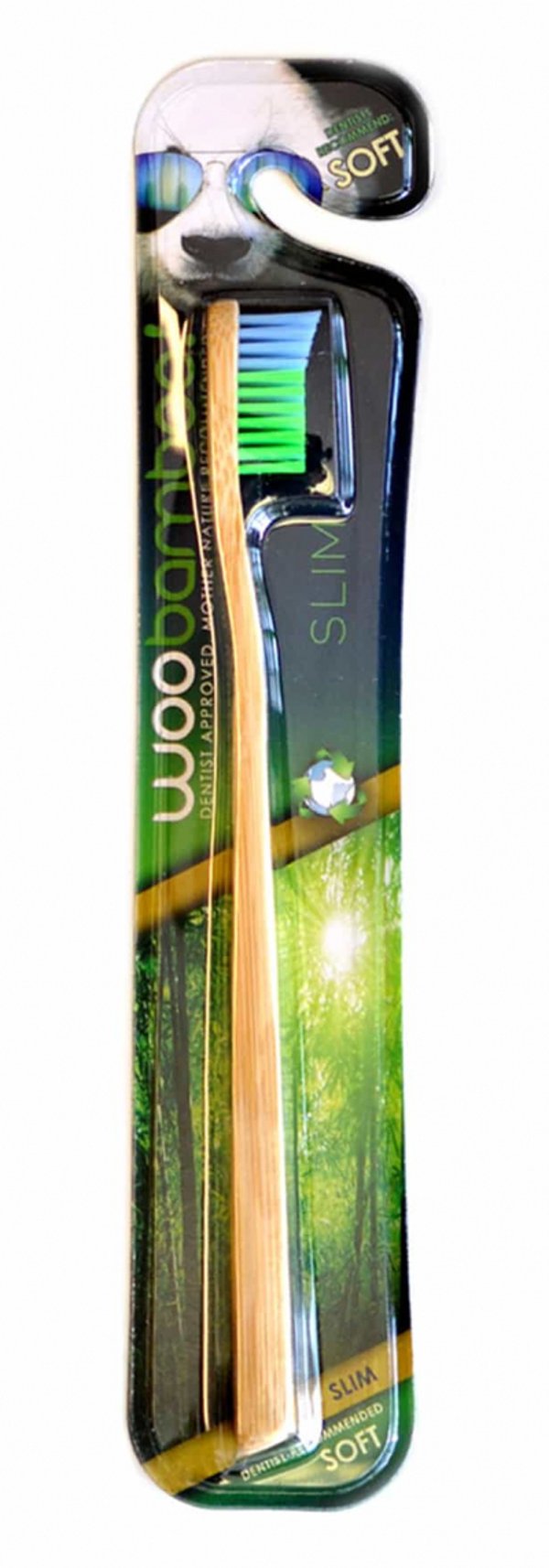 Helios Homeopathy - Shop - Woo Bamboo Adult Slim, Soft Toothbrush