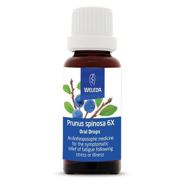 Helios Homeopathy - Shop - Weleda Prunus spinosa 6X 25ml Oral drops