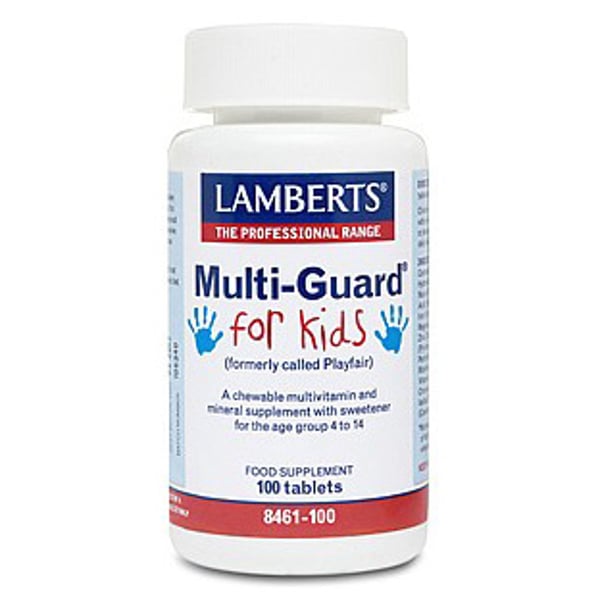 Helios Homeopathy - Shop - Multiguard For Kids 100 Tablets Lamberts
