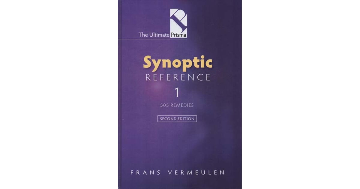Helios Homeopathy - Shop - Synoptic Reference 1