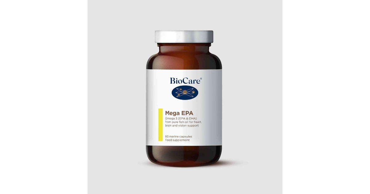Helios Homeopathy - Shop - Biocare Mega EPA Omega 3 Fish Oil 60 caps