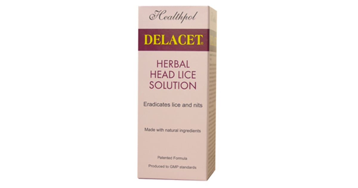 Helios Homeopathy - Shop - Delacet Herbal Head Lice Solution 100ml
