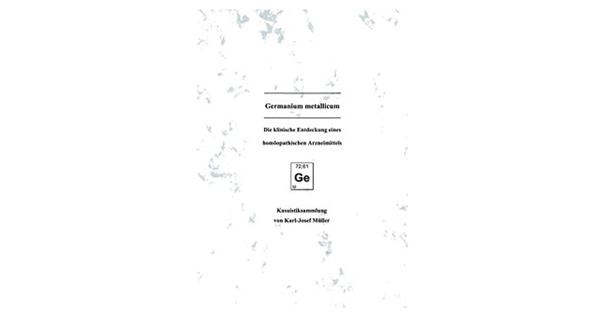 Helios Homeopathy - Shop - Germanium Metallicum